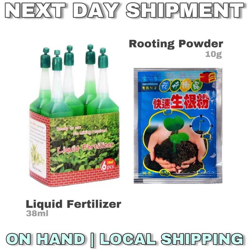 RAPID GROWTH ROOTING POWDER / PLANT NUTRIENT LIQUID for Plant Growth ...