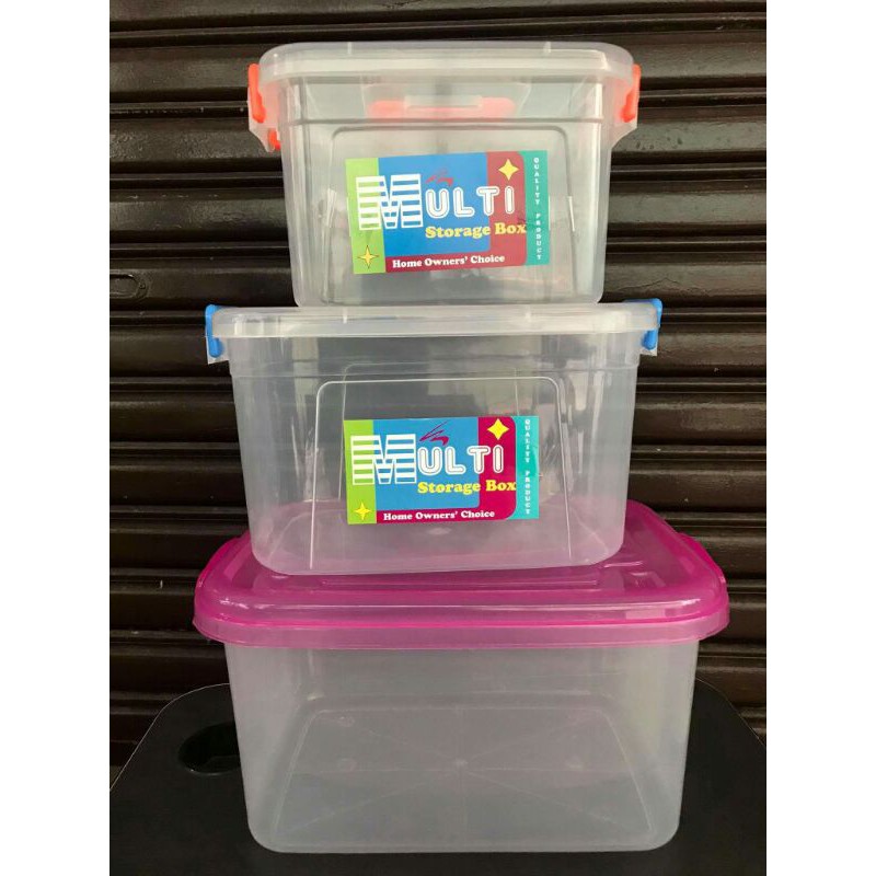 No.3 multi purpose storage box | Shopee Philippines