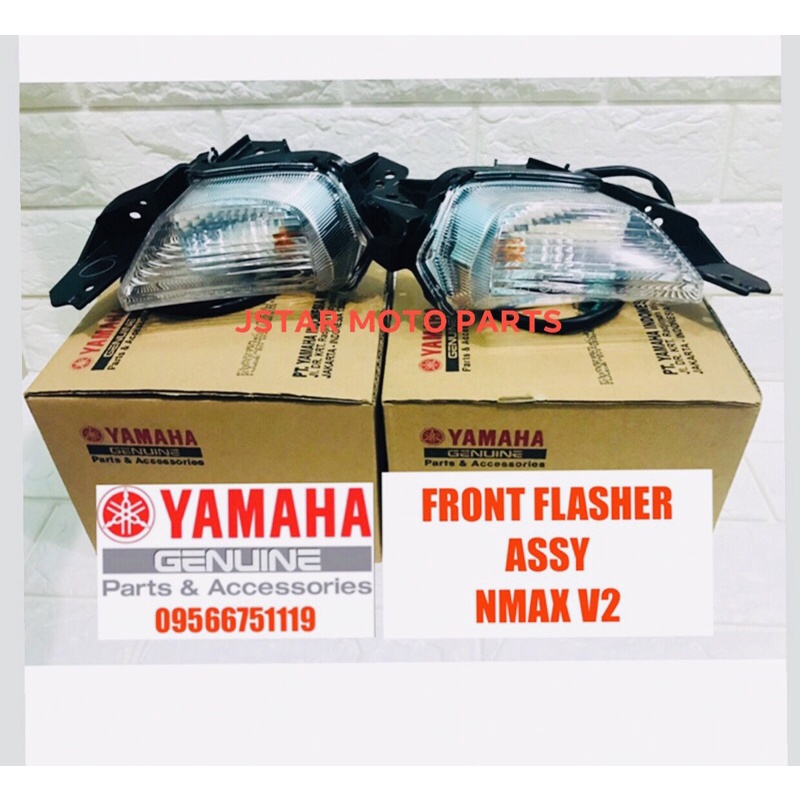 FRONT FLASHER ASSY / SIGNAL LIGHT NMAX V2 / YAMAHA GENUINE | Shopee ...