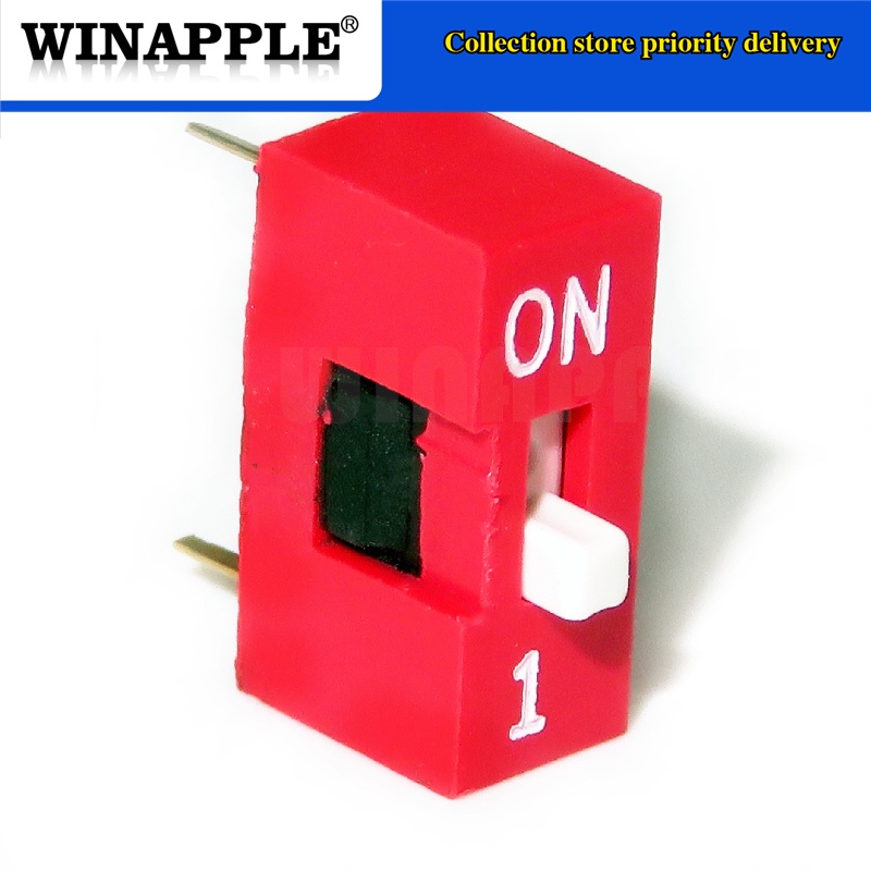 10PCS Slide Type Switch Module 1 2 3 4 5 6 7 8 9 10 12 Bit 2.54mm ...