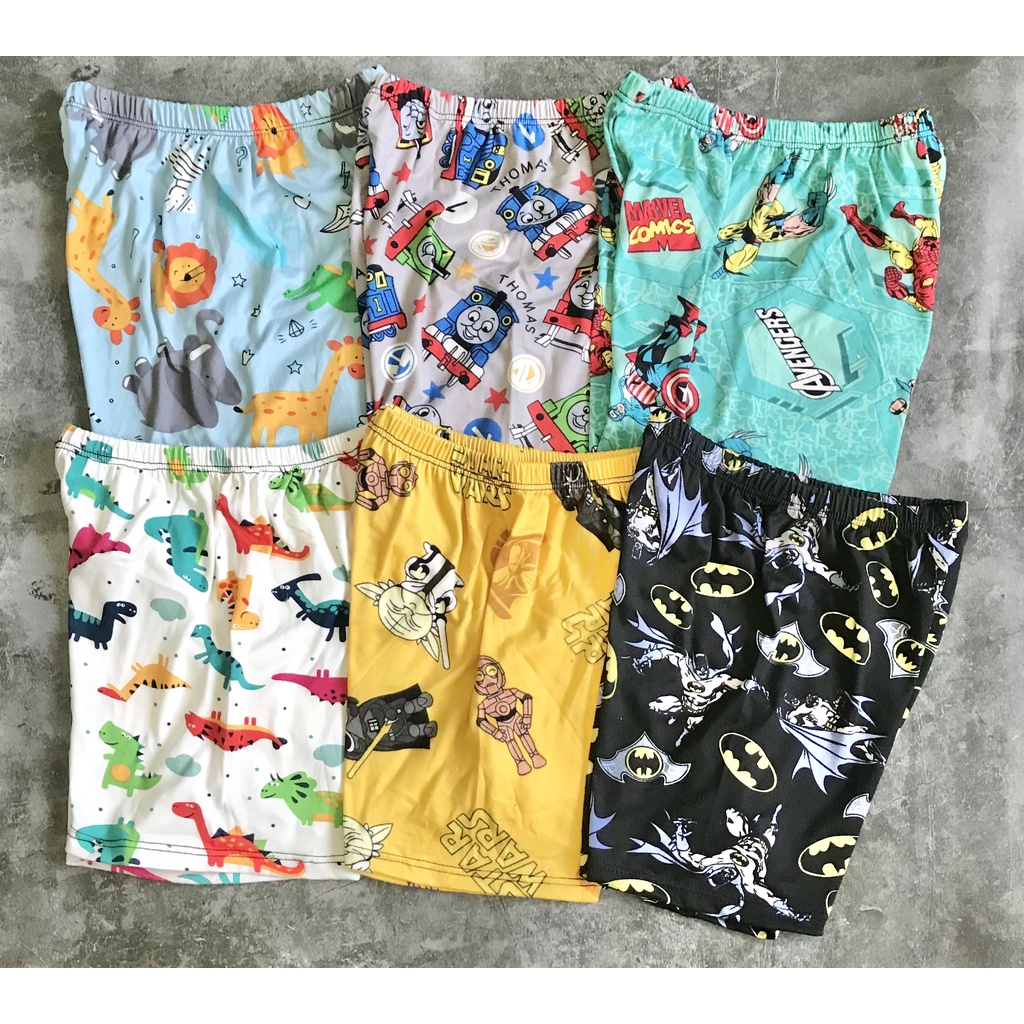 1 pc shorts 1-7 yrs old # 01 Baby Wil's Favorite Kid Shorts Cartoon ...