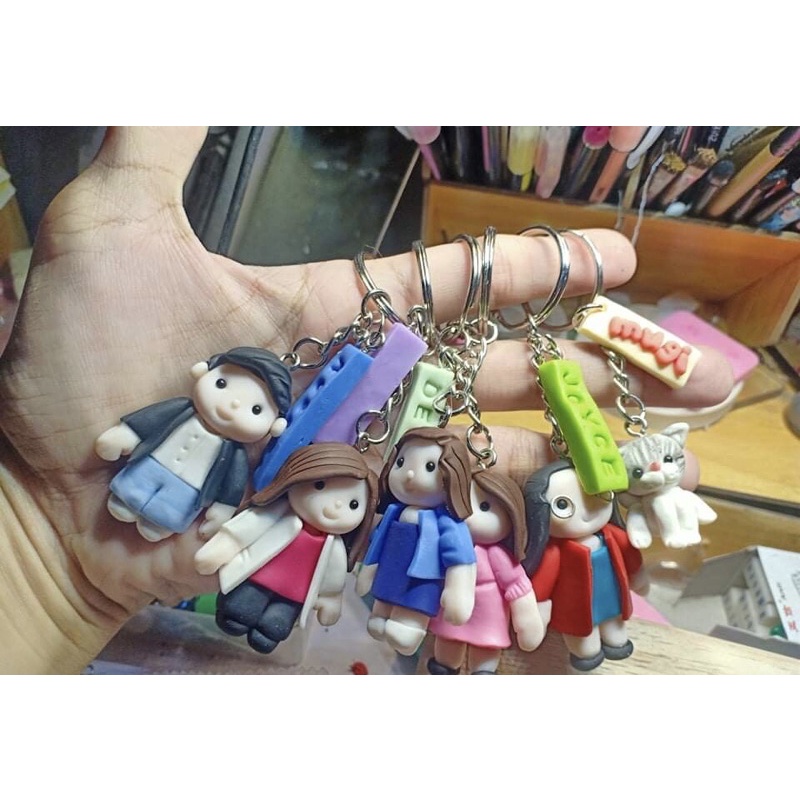 (Read description First) Customized Keychain/Standee, Made by Hand ...