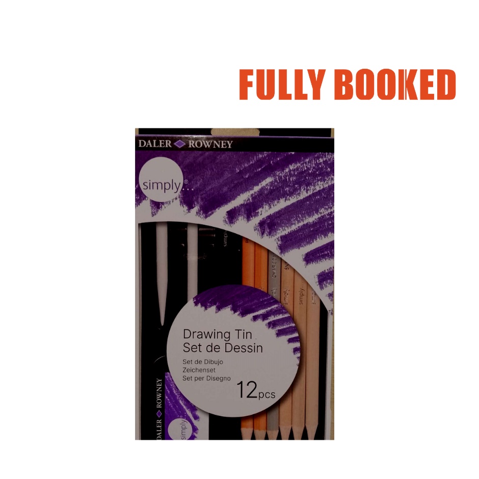 Daler Rowney: Simply - Pencil Drawing Tin Set (12 Pieces) | Shopee ...