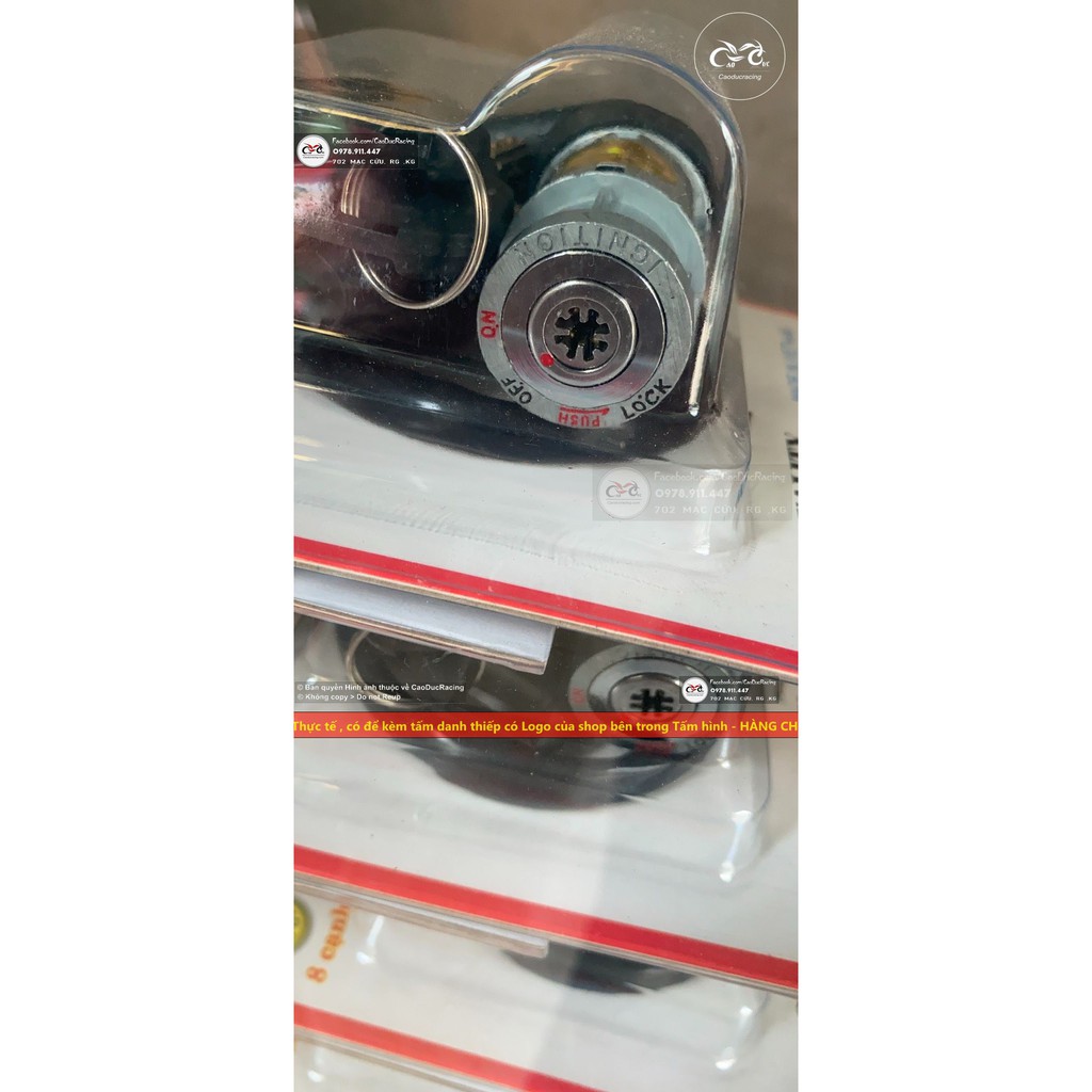 8-sided crown lock fits many types of vehicles EX150 WAVE DREAM SIRIUS ...