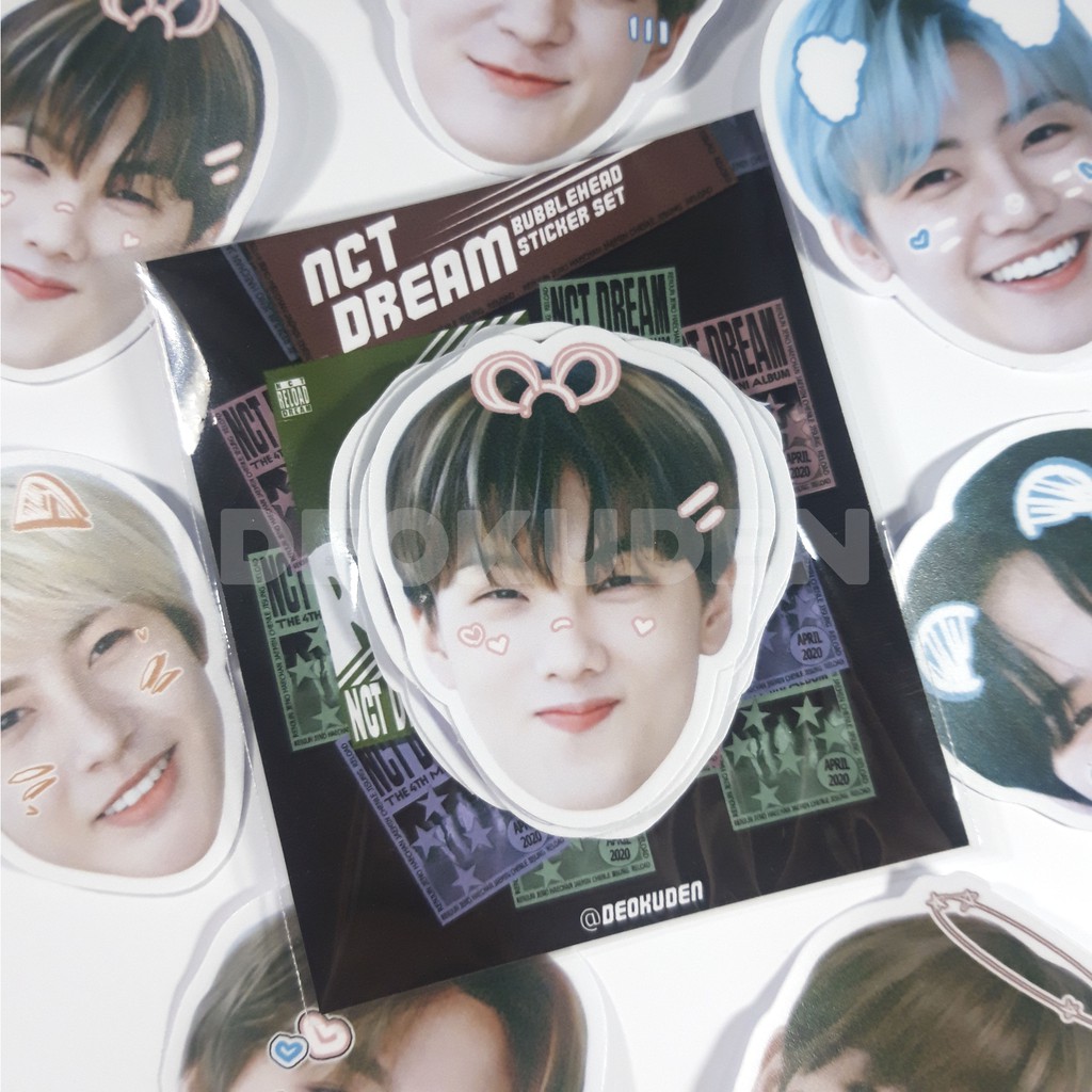 [ CLEARANCE SALE ] NCT DREAM Bubblehead Stickers │ DEOKUDEN | Shopee ...