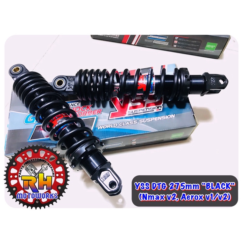 YSS DTG 275mm Dual Shocks (Aerox/Nmax/Nuovo) | Shopee Philippines