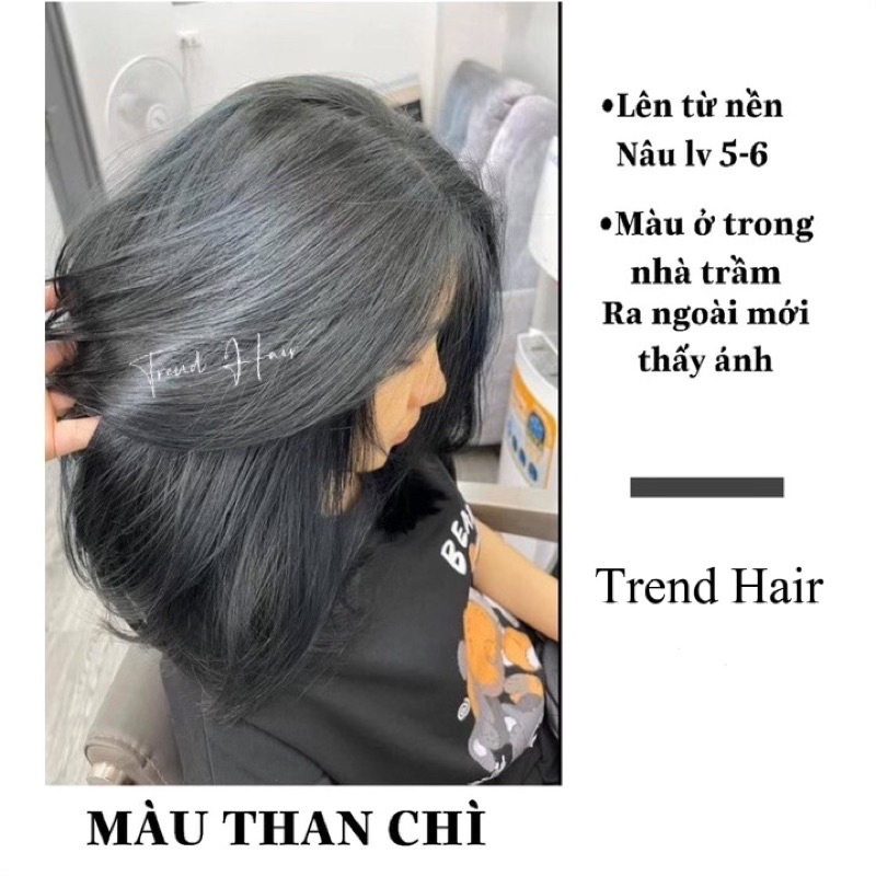 OXY Graphite hair dye - Made from Brown base level 5-6 + Free oxygen ...