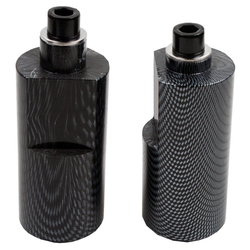 TD motoScrews Carbon Slider Motorcycle CNC Frame Stands Sliders For ...