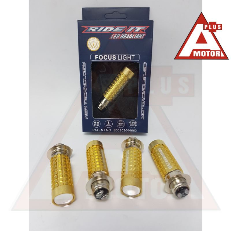 H6 Matic Laser Led Hubcap Bulb 30watt Focus Main Headlight K1 Duck ...