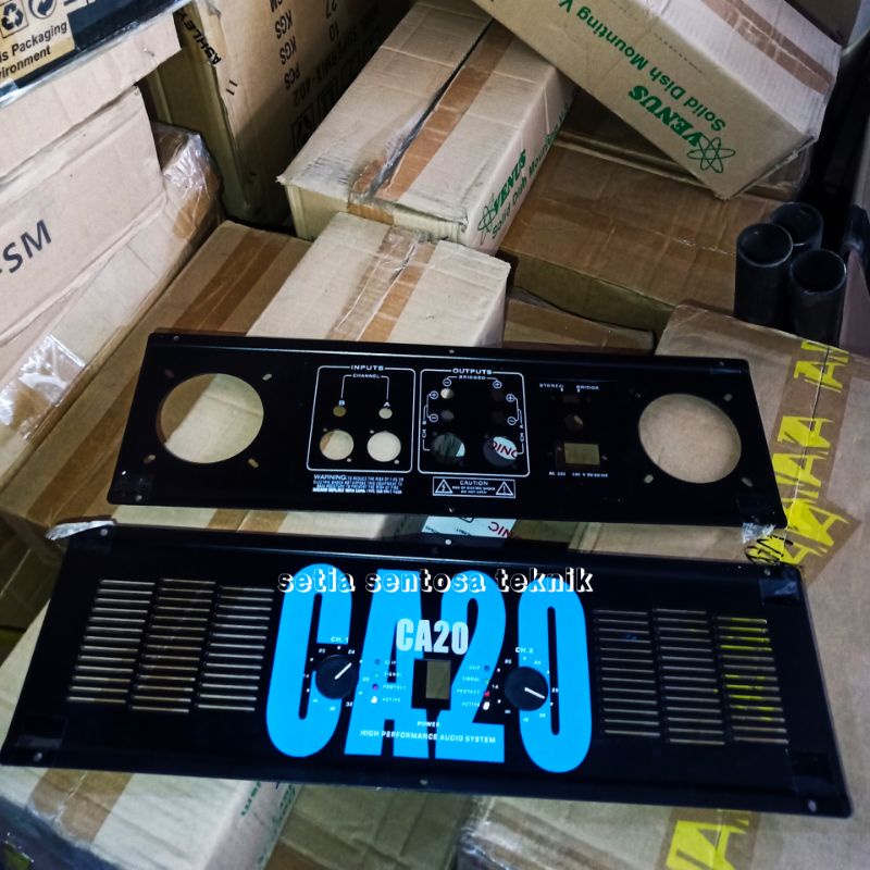 Ca20 panel plate / CA20 POWER BOX panel CA20 panel plus potentiometer ...
