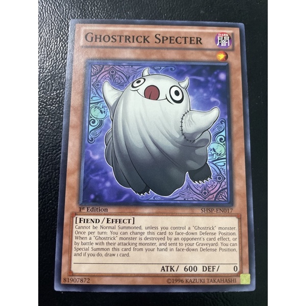 Yugioh - Ghostrick Specter (TCG) | Shopee Philippines