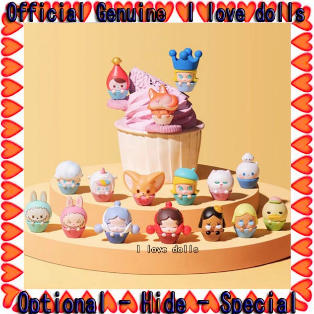 Colorful Cream Roll Series POP BEAN Bubble Moe POPMART [Genuine] Doll ...