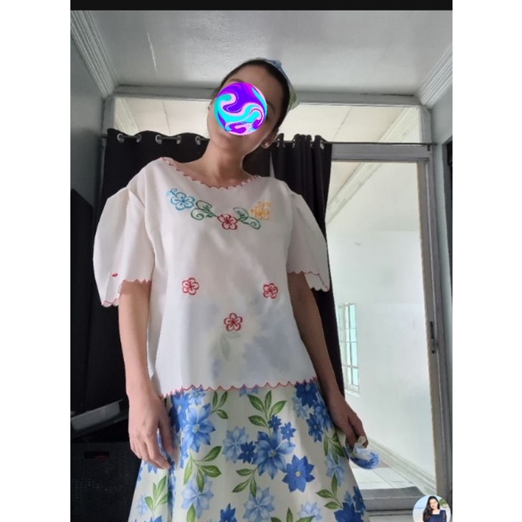 Kimona set( Buwan ng wika)baro'tsaya for teen and adult | Shopee ...