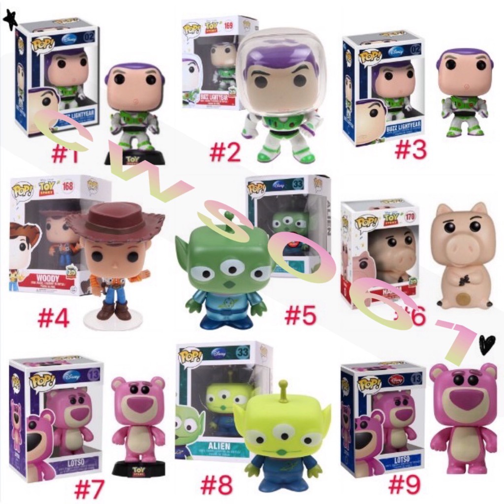 FUNKO POP Disney Pixar Vinyl Figures Toy Story Series 20th Anniversary ...
