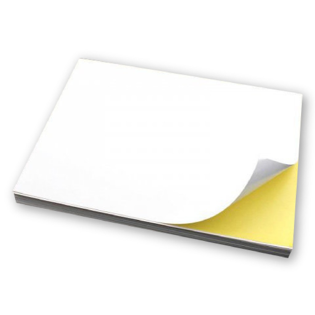 Printable Gloss and Matte Sticker Paper (10pcs) | Shopee Philippines