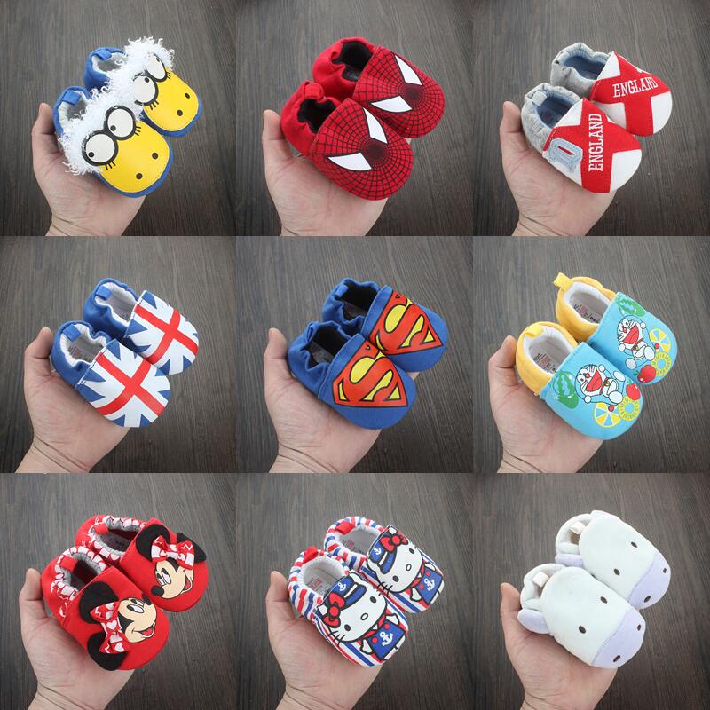 Cute Baby Shoe Newborn Toddler Boy Girl Crib Shoe Cartoon Animal Soft ...