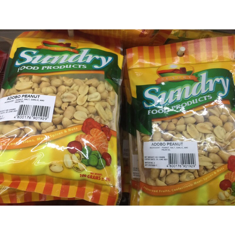 Cashew Nuts, Adobo Peanuts, Cornick,Pop Beans ,Haw flakes | Shopee ...