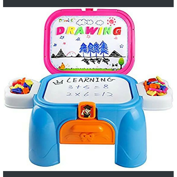 Folding Learning Table Toys One Set Of Magnets Folding Chairs For ...
