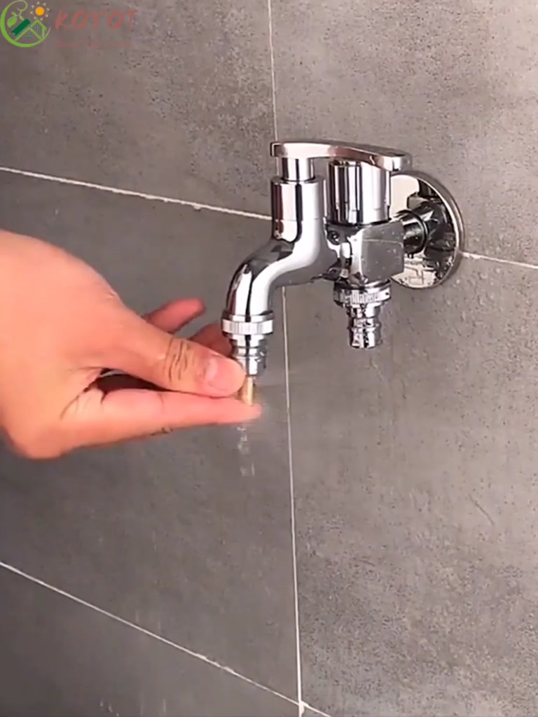 KOYOT Washing Machine Faucet Adapter Nozzle Full-automatic Anti Falling ...