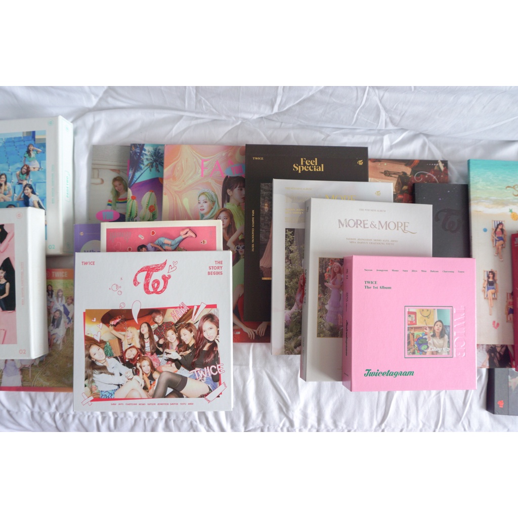 TWICE Sealed/Unsealed Official Korean Albums and Monographs | Shopee ...