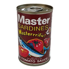 Master Sardines Red Easy Open 155g | Shopee Philippines
