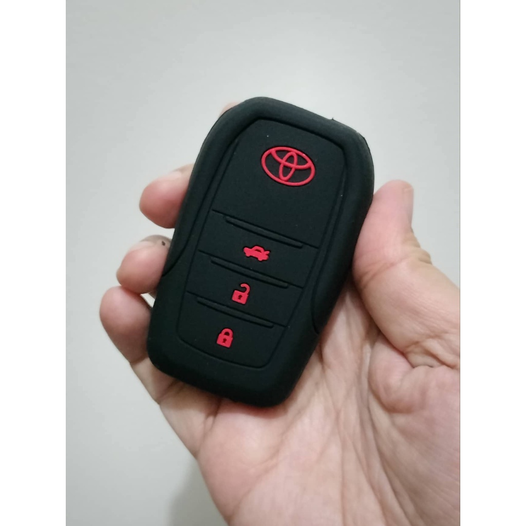 Modified Flip Key Silicone Key Cover For Toyota Vios 2019 2020 2021 ...