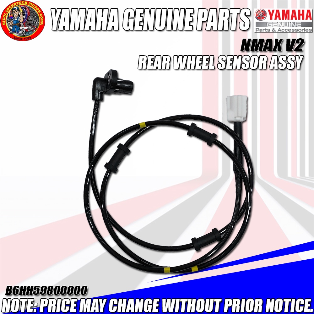 NMAX V2 REAR WHEEL SENSOR ASSY (YGP) (GENUINE: B6H-H5980-00) | Shopee ...