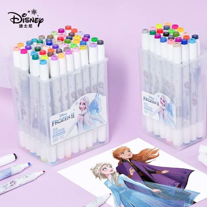 Disney FROZEN II marker drawing pens 2 tips ORIGINAL LICENSED | Shopee ...