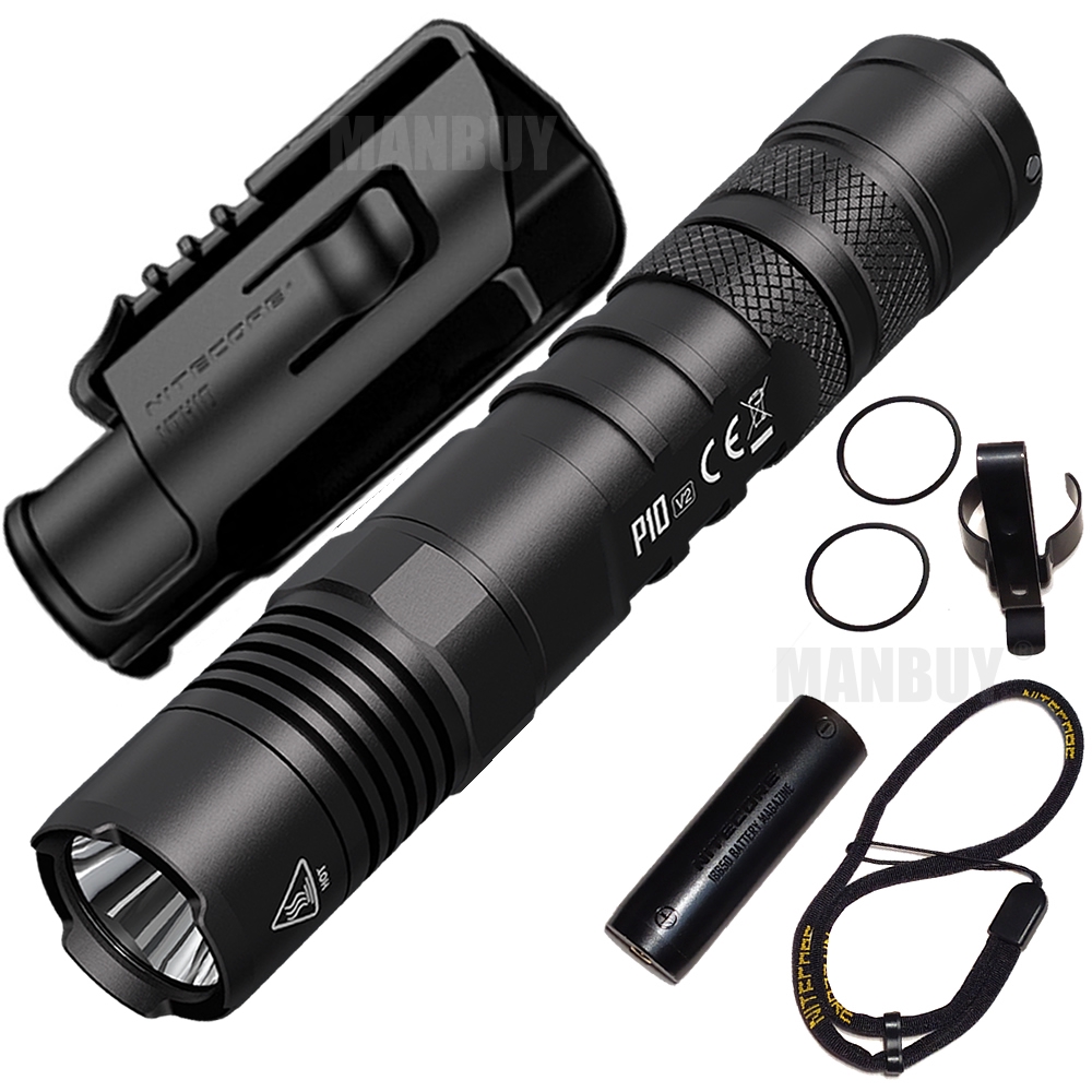 Nitecore P10 V2 LED 1100 Lumens CREE XP-L2 V6 Flashlight | Shopee ...
