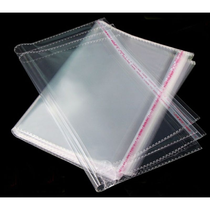 (50pcs/pack) OPP Clear Plastic w/ Adhesive 9x11 inches | Shopee Philippines
