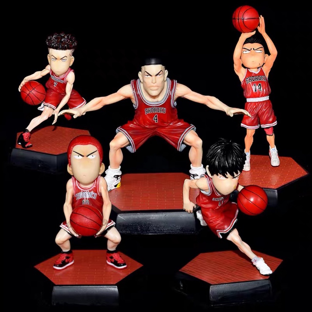Slam Dunk Set Of 5 Mini Figure | Shopee Philippines