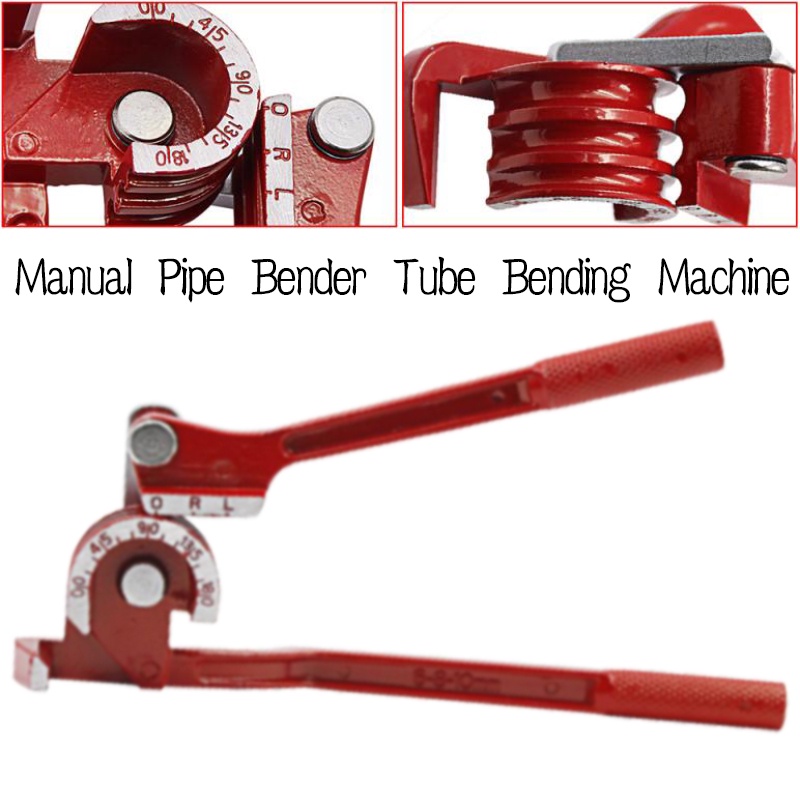 Manual Pipe Bender Tube Bending Machine 6mm 8mm 10mm Tubing Bender For ...