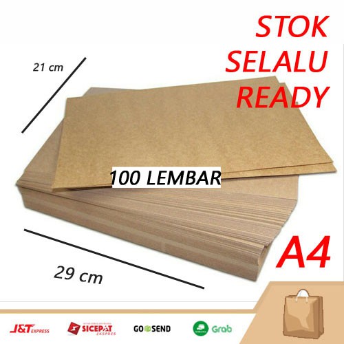 Brown Kraft Paper A4 Samson Paper 150 GSM/80/120 Thick Samson Paper ...