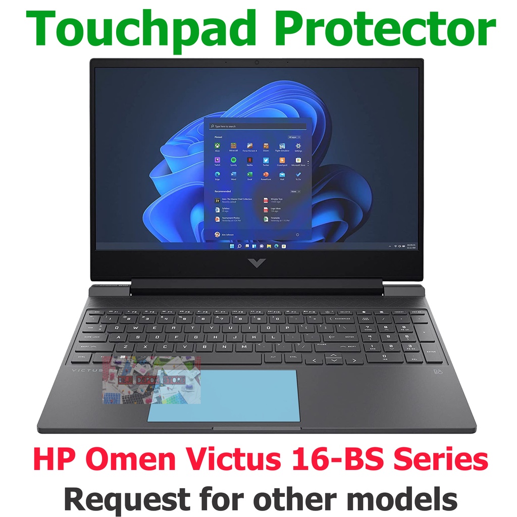 Touchpad Trackpad Protector HP Omen Victus 16 BS | Shopee Philippines