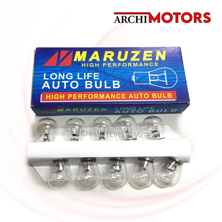 Auto Bulb M-1141 (12V/18W) Single Contact MARUZEN 10pcs | Shopee ...