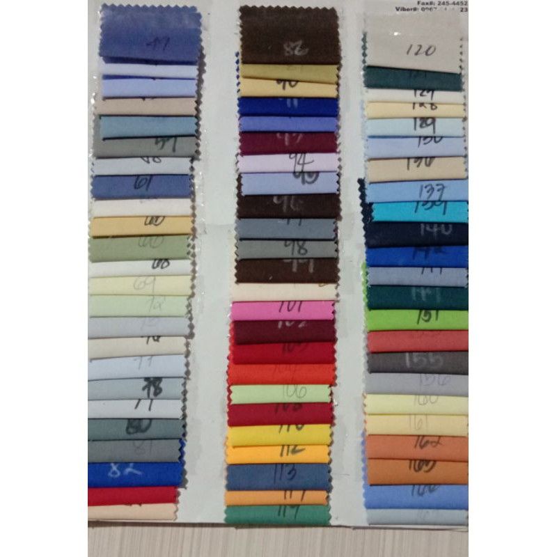 LACOSTE FABRICS. Sold per roll. 45" width (60 yards in 1 roll) | Shopee ...