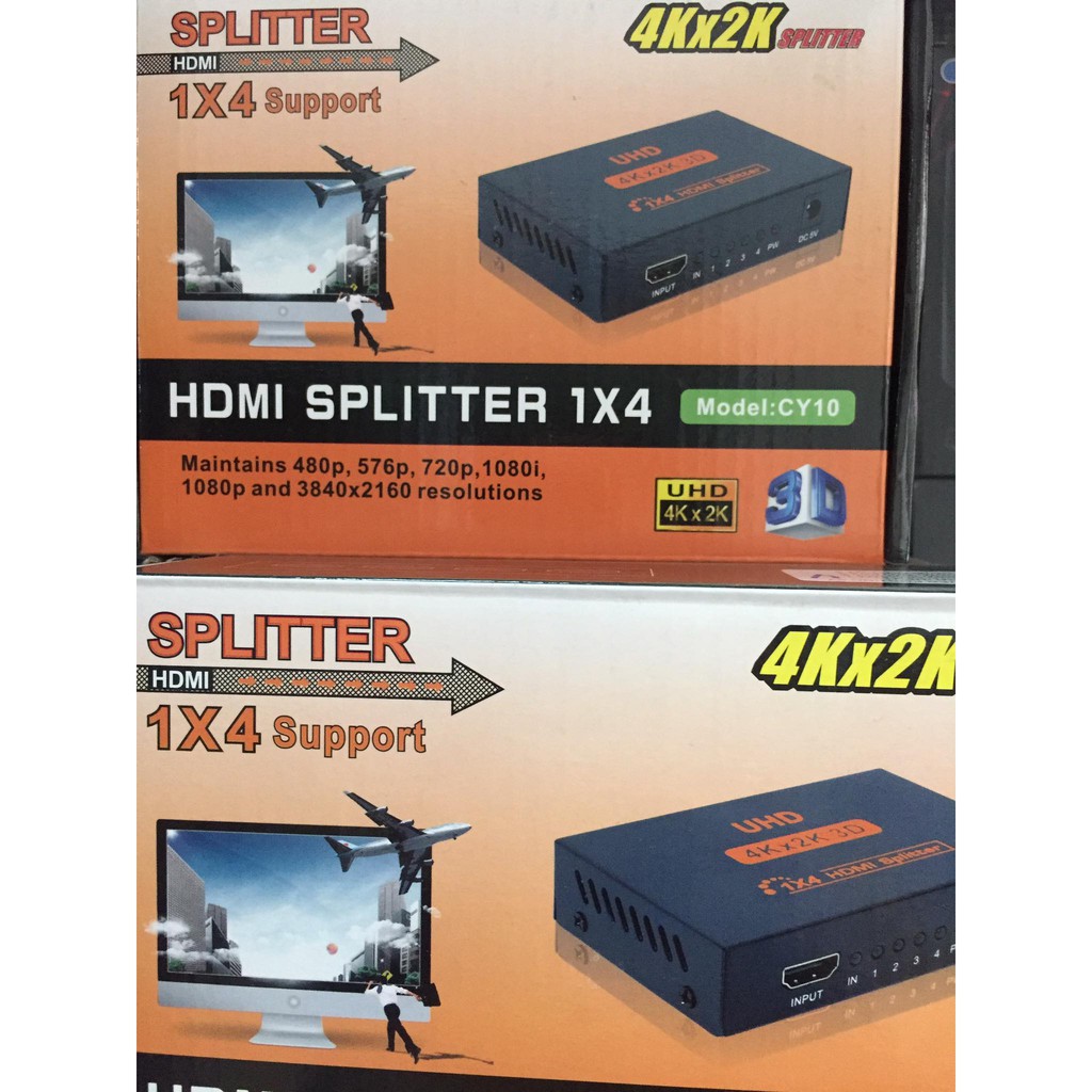 1 to 4 HDMI splitter | Shopee Philippines