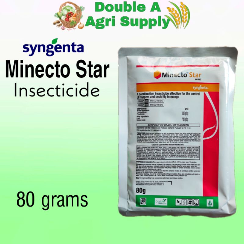Minecto Star Systemic Insecticide / Pests Control - Syngenta | Shopee ...