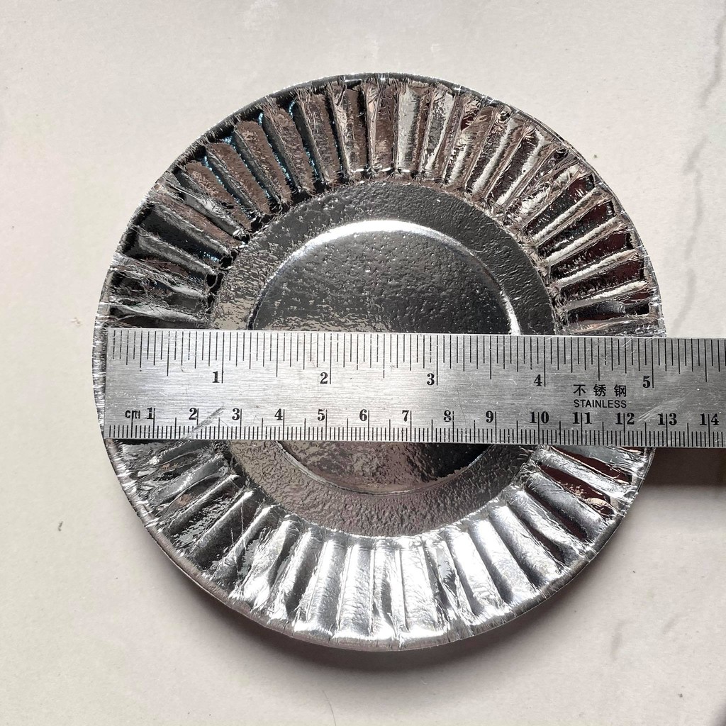 1pack/40 pcs Disposable Round Paper Plate 5 1/2 inches for Dessert ...