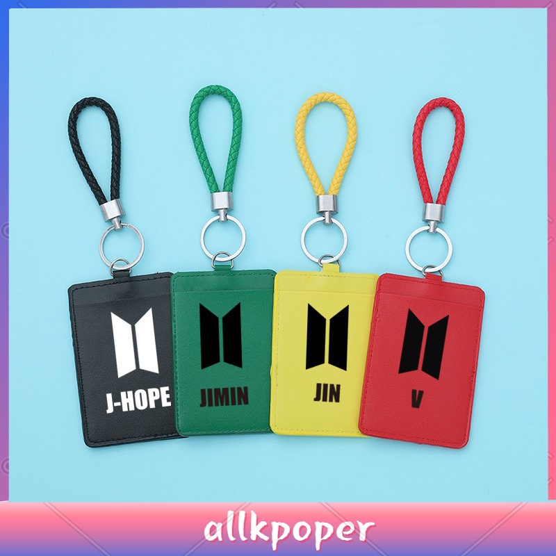 Kpop BTS Card Holder Cartoon Bus ID Card Clip | Shopee Philippines