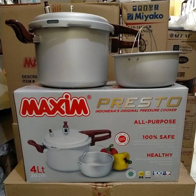 Presto Maxim MAXIM4L / Pesto Maxim 4 Liter Pot | Shopee Philippines