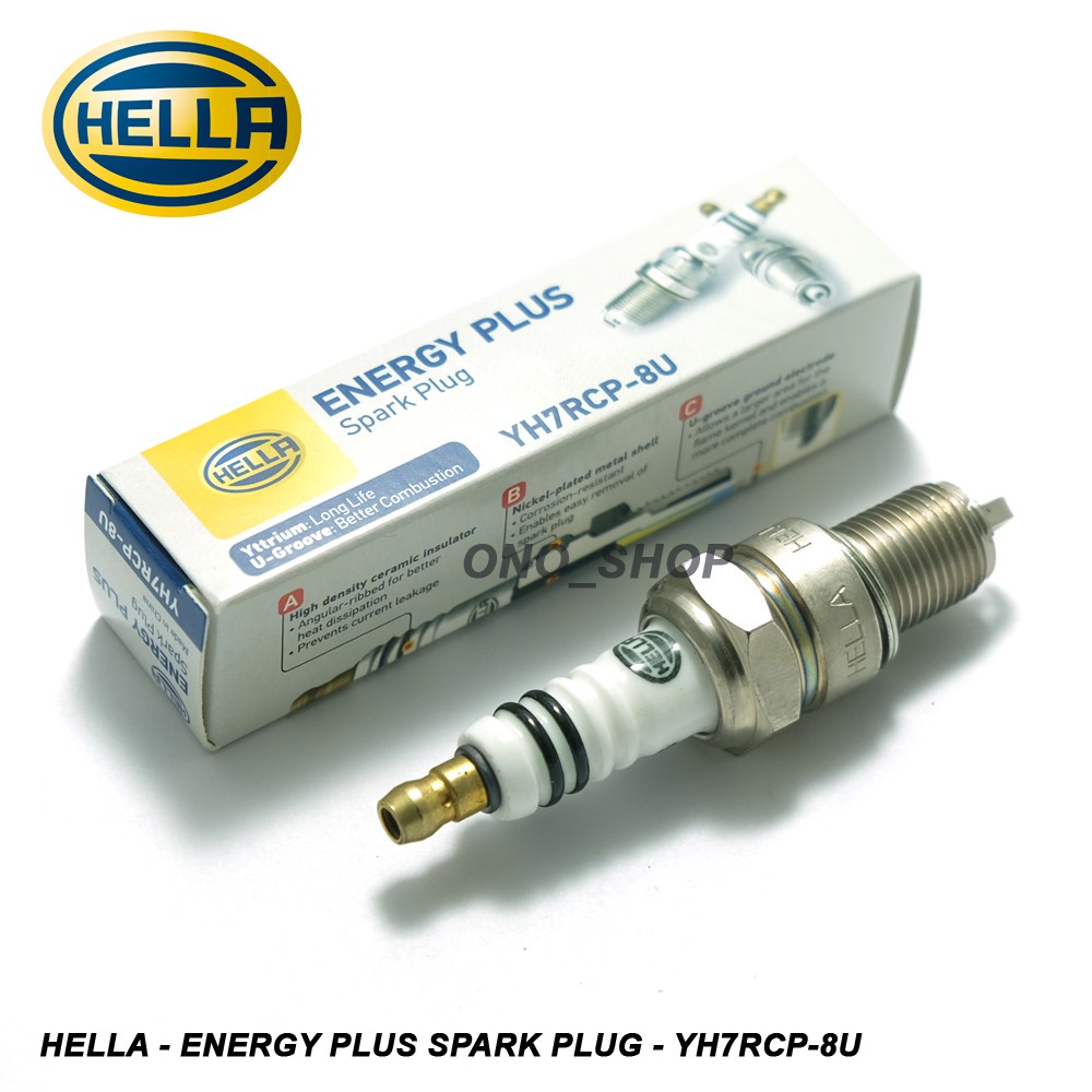 Hella - Energy Plus Spark Plug - YH7RCP-8U - Car Spark Plug | Shopee ...