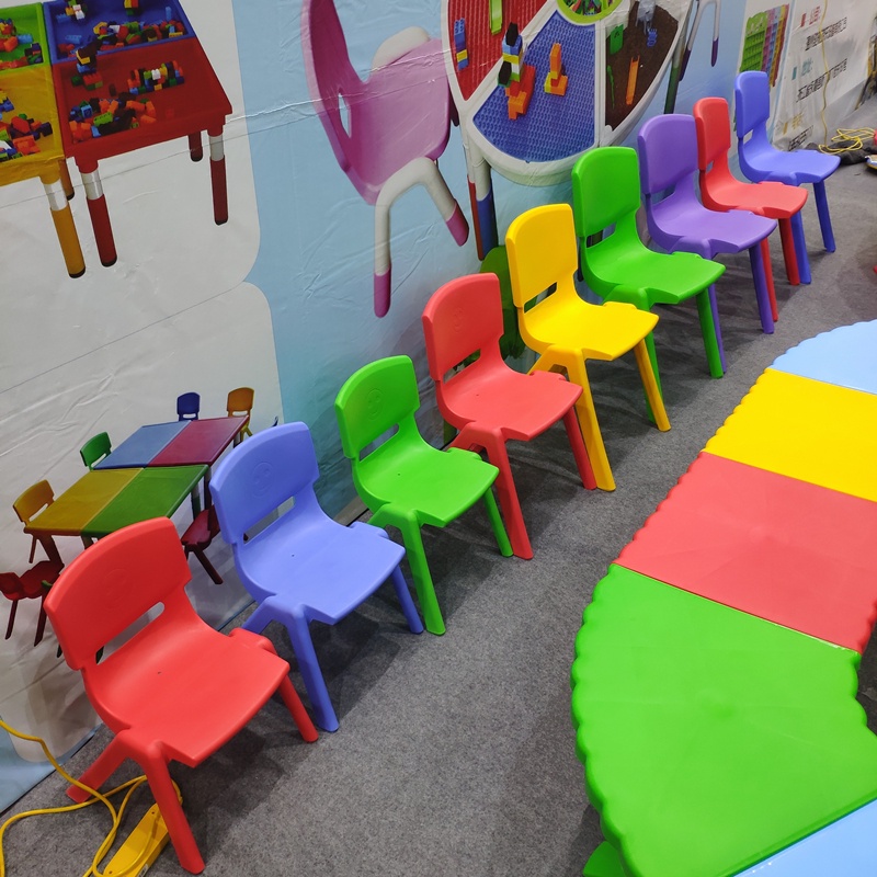 Kindergarten luxury children s plastic chair parent-child garden baby ...
