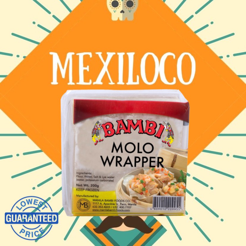 Mexiloco Bambi Molo Wrapper Wanton Wrapper, | Shopee Philippines