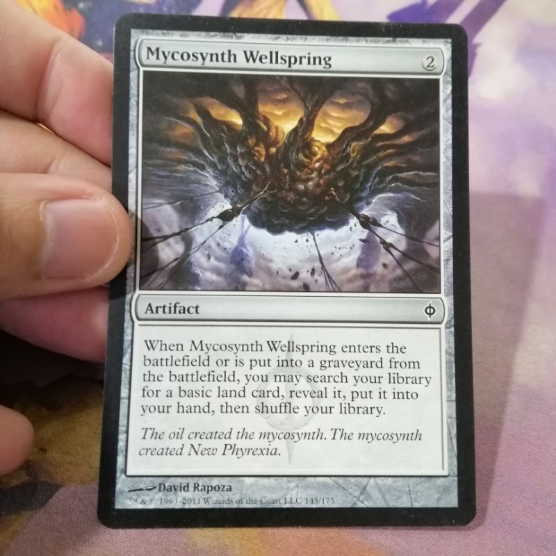 1 PLAYED Mycosynth wellspring NPH new phyrexia MTG card magic | Shopee ...