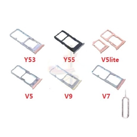 Sim Card Tray Sd Card Holder Slot ORI for Vivo Y53 Y55 Y66 Y67 Y75 Y79 ...