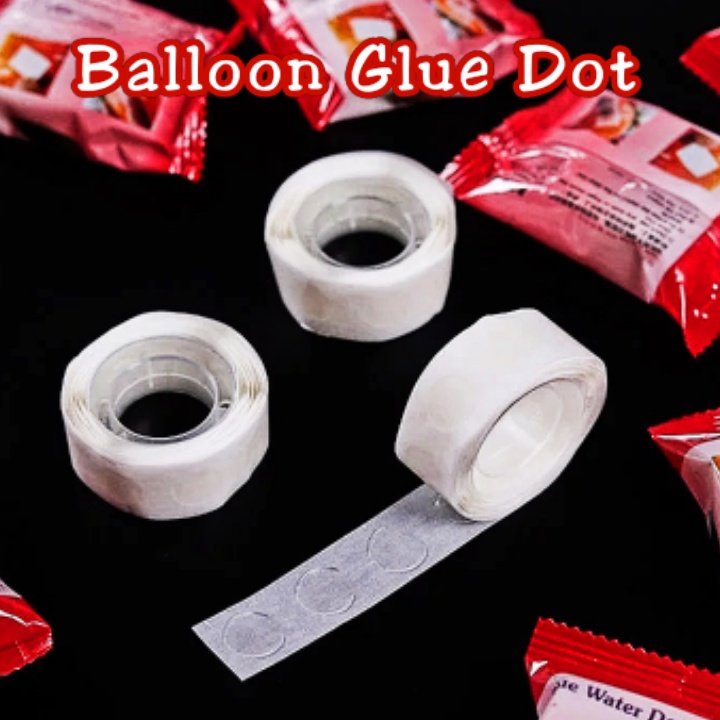 100 Dots Balloon Glue Tape | Shopee Philippines