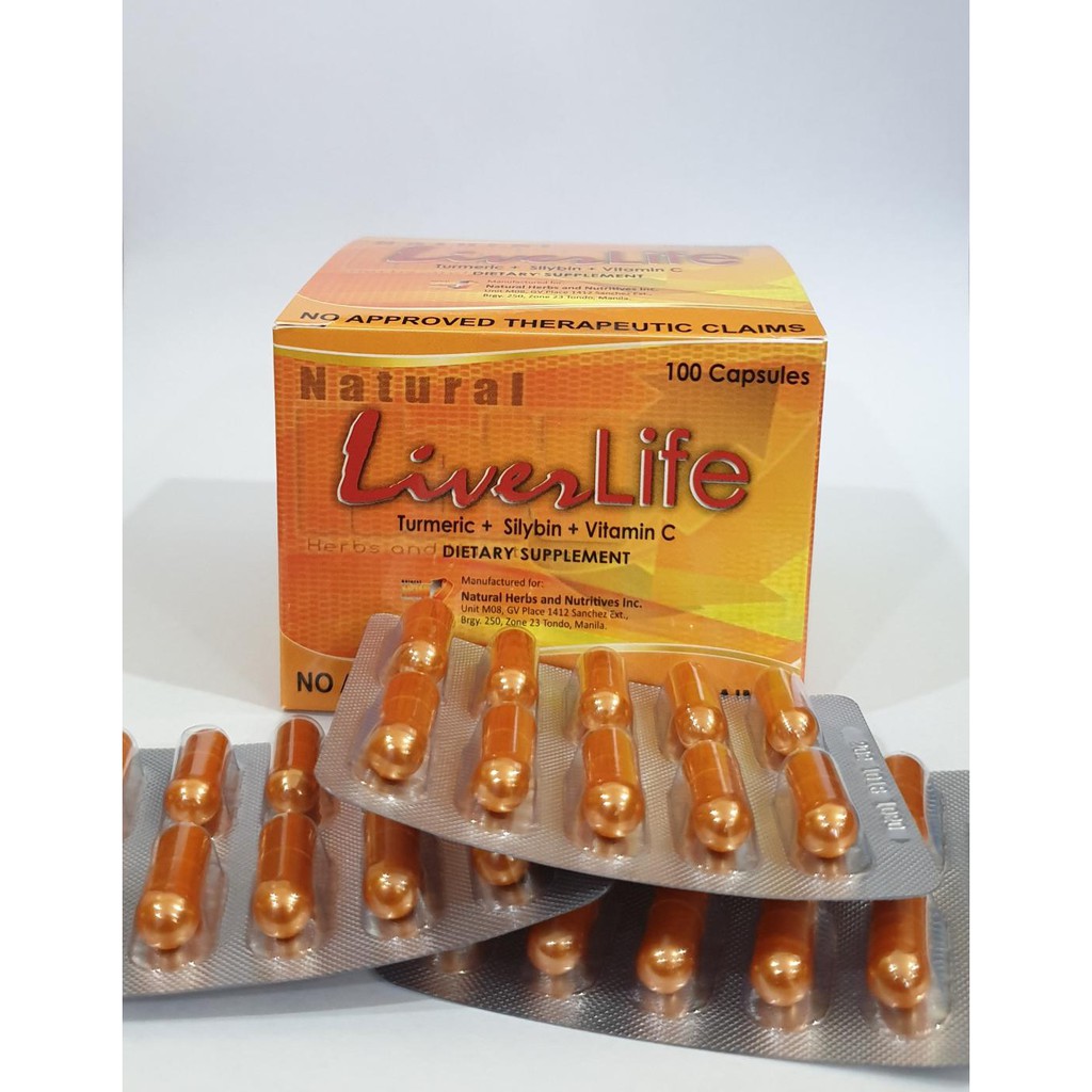 LIVERLIFE 100 capsules per box | Shopee Philippines