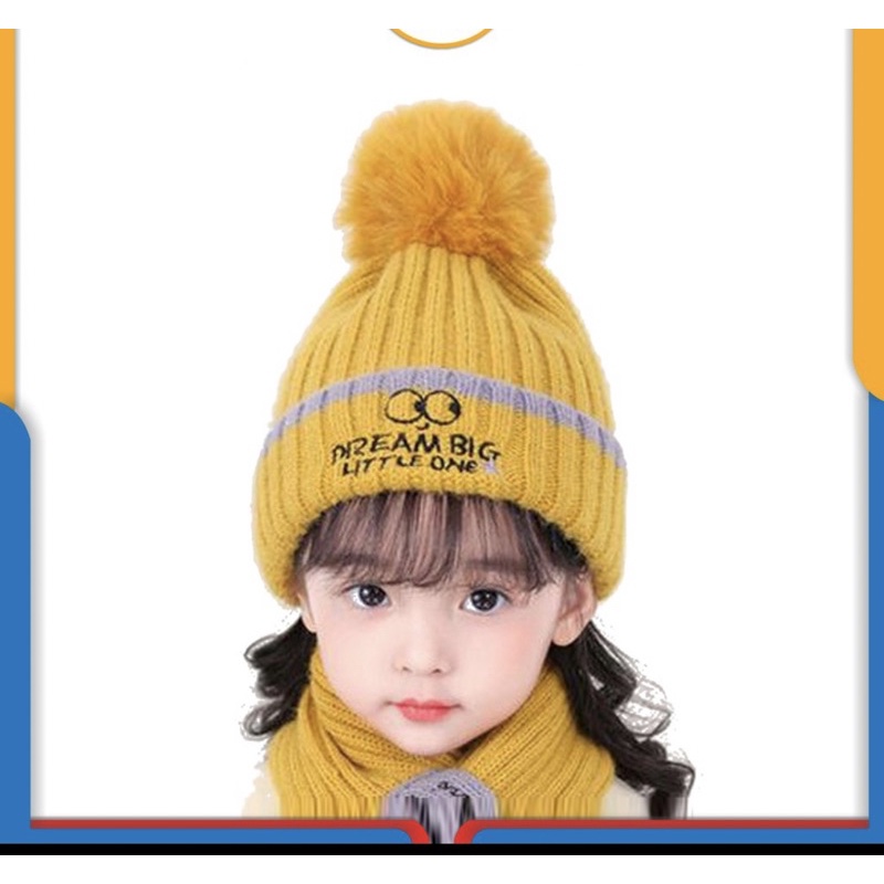 Big dream Children's Beanie/One Big dream Embroidered Crested Children ...