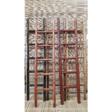 Decorative bamboo ladder / Ladder bamboo 15inchesx5ft | Shopee Philippines